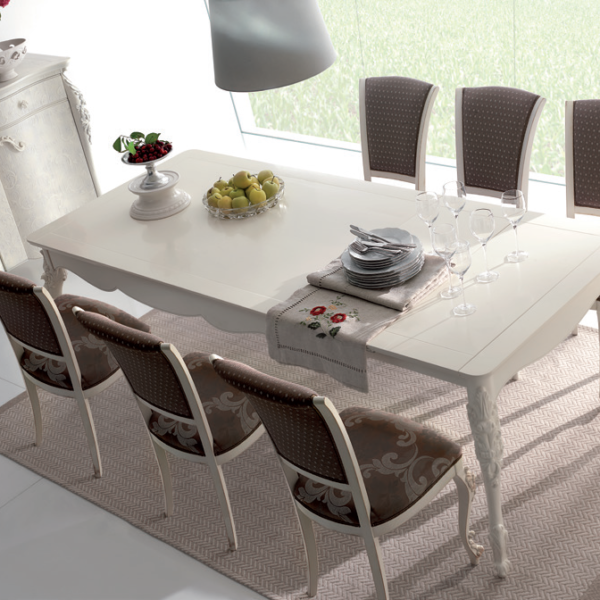 Masa Dining cu 2 extensii de 39 cm • Artelierul de mobila